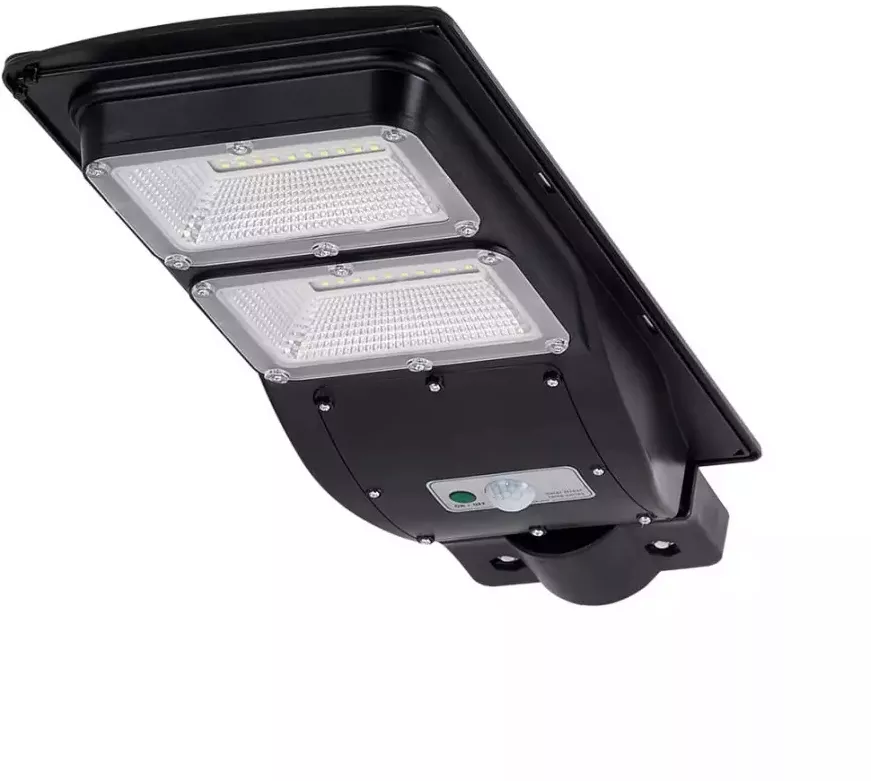 Lampa stradala solara cu 120 LEDuri si telecomanda PL048 - cel.ro