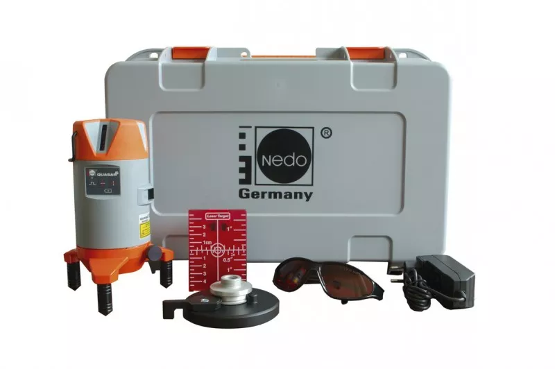 Laser autonivelant QUASAR 6 NEDO diametru maxim de masurare 50m QUASAR 6 - cel.ro