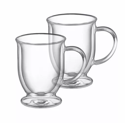 Set 2 cani 370ml sticla termorezistenta AMBITION Mia 96885 - cel.ro