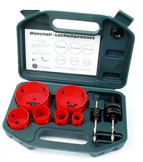 Set carote Mannesmann 44100 O22-73 mm 8 piese M44100 - cel.ro