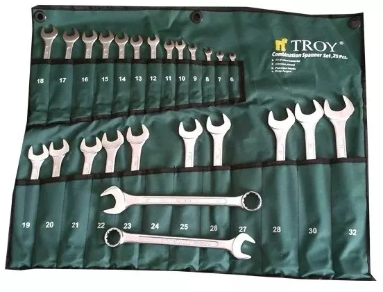 Set chei combinate Troy 21525 O6-32 mm 25 piese T21525 - cel.ro