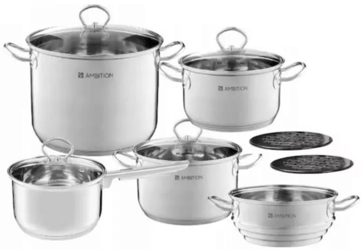 Set oale inox 11 piese AMBITION Acero 68714