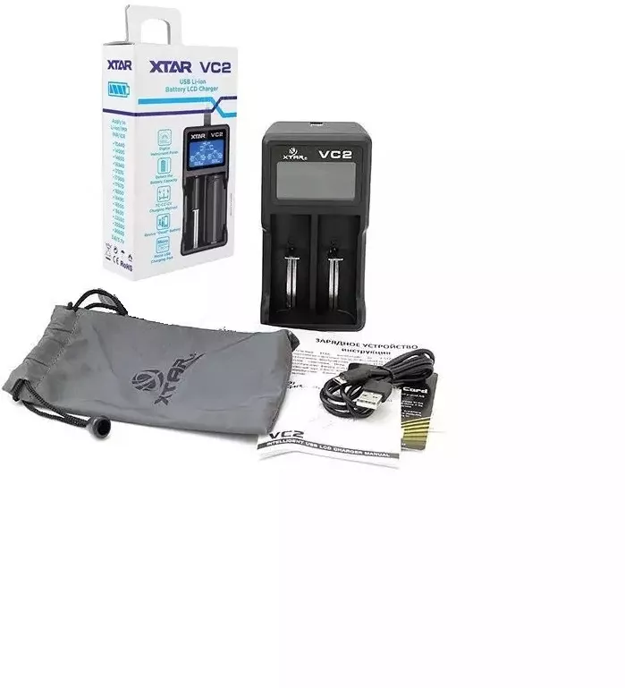 XTAR VC2 incarcator baterii USB NK198