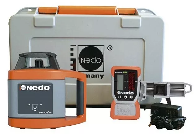 Nivela laser orizontala SIRIUS 1H NEDO diametru de lucru 400m precizie plus - - cel.ro