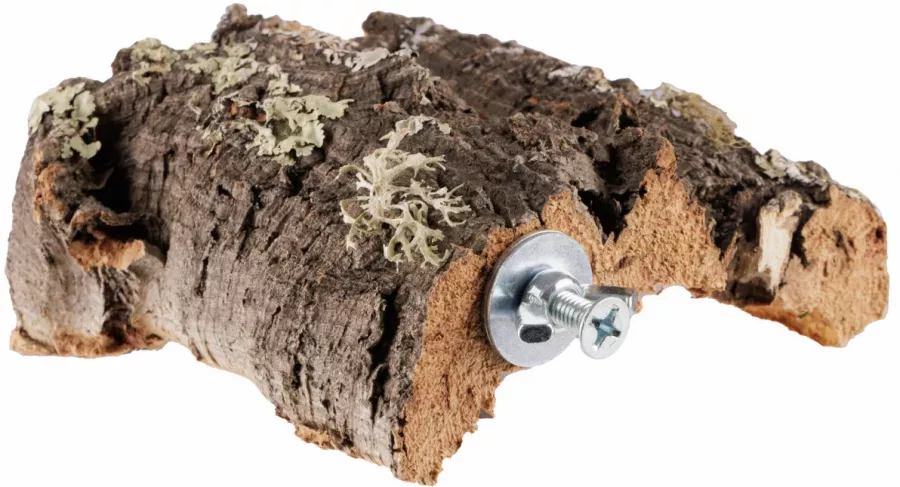 Sezut pentru pasari EcoCMK din pluta naturala 8-12cm 1 buc CMK-SP01A ...