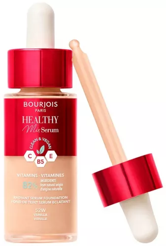 Fond de ten tip serum cu acoperire medie Bourjois Healthy Mix serum ...