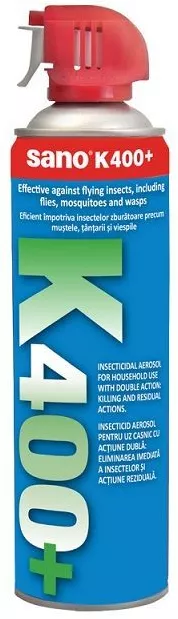 Spray insecticid cu aerosol impotriva insectelor zburatoare Sano 400 ...