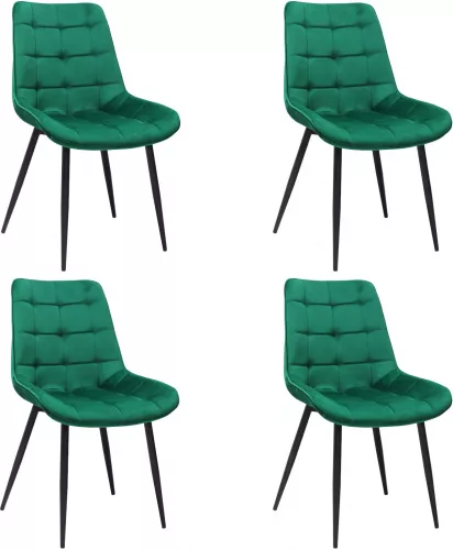 Set 4 Scaune Onix Verde