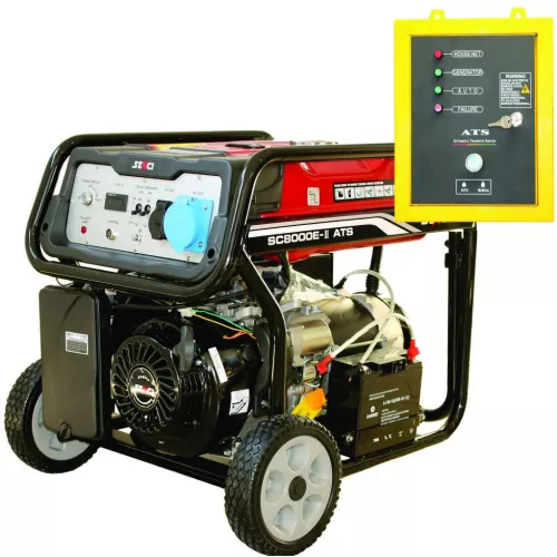 Generator monofazat SC-8000-ATS 14 CP - 7 KW 6426390839404 - cel.ro
