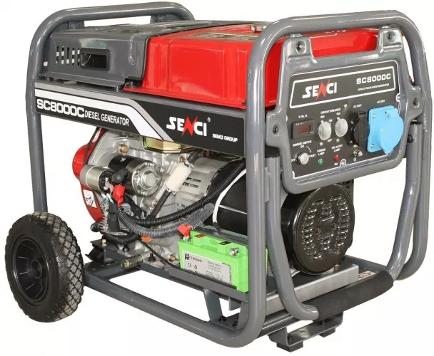 Generator monofazat SC-8000D 14 CP - 7 KW 6426390839411 - cel.ro