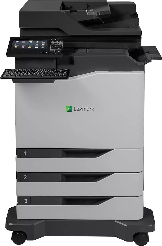 Copiator Profesional A4 Laser Color Lexmark CX820de Duplex ADF 50 ppm ...