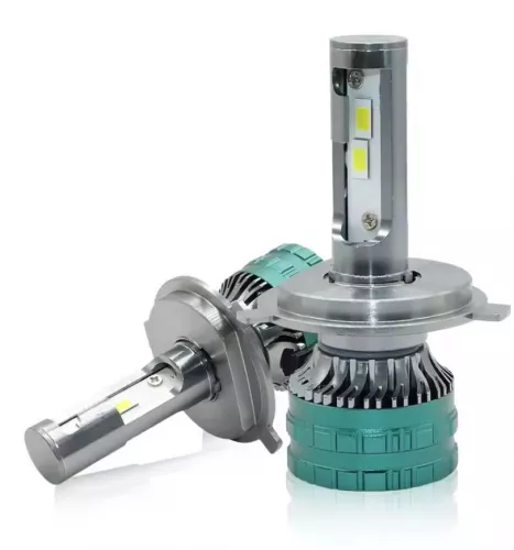 Set 2 becuri auto LED H4 130W 6500K 12000LM 12V MRKT10868 - cel.ro