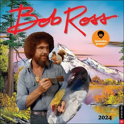 Bob Ross 2024 Wall Calendar - Bob Ross Author 48679657 - cel.ro