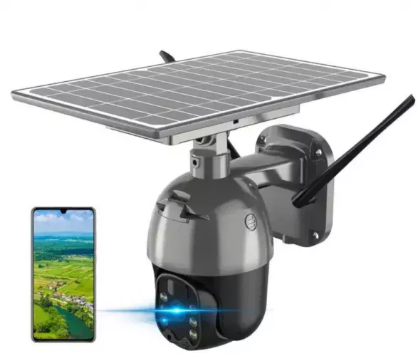 Camera de supraveghere cu panou solar PTZ 4G 1080P ELECTRICE9324