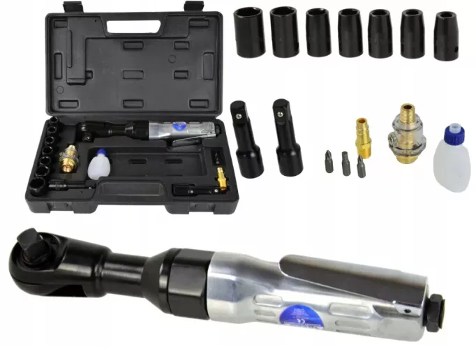 Cheie clichet antrenor pneumatic impact 68Nm + 16 chei + accesorii ...