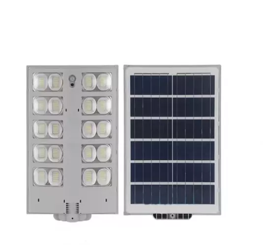 Lampa LED cu suport de prindere panou solar 1500W MRKT10887 - cel.ro