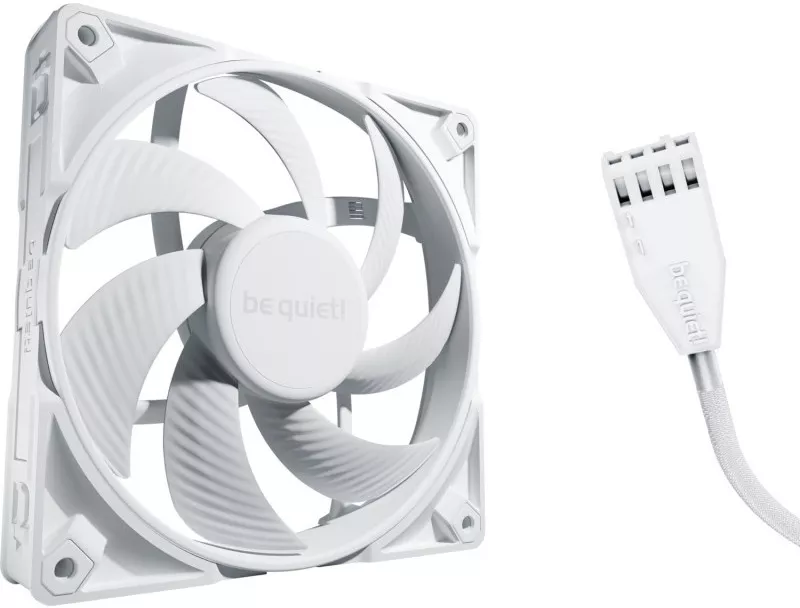 Ventilator / radiator be quiet! Silent Wings PRO 4 140mm PWM White ...