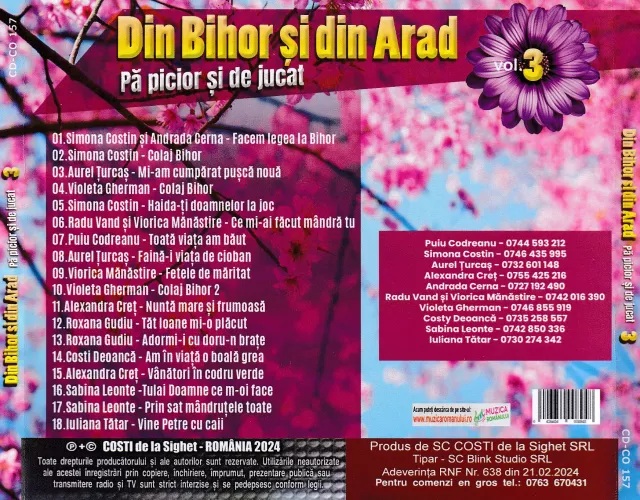 Din Bihor si din Arad 461 390 - cel.ro