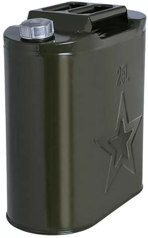 Canistra Combustibil 25L din Metal pentru Motorina sau Benzina Culoare ...