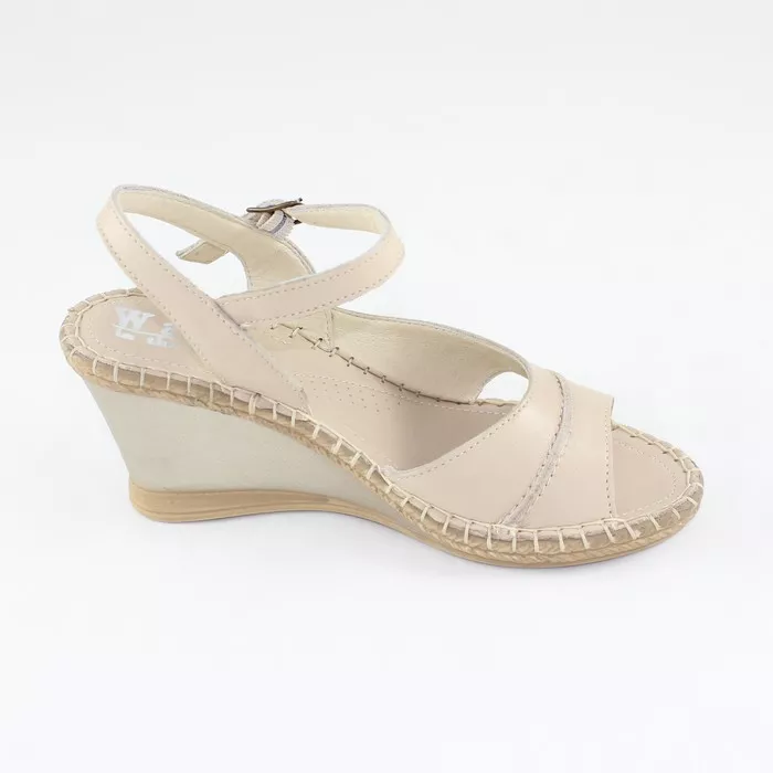 Sandale dama piele naturala - Walk in the city bej - Marimea 38 ew5e ...
