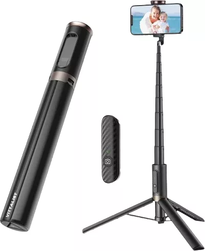 Trepied Foto Video pentru Telefon si Camera VITTALIST cu Telecomanda ...