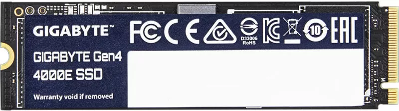 SSD GIGABYTE Gen4 4000E 250GB PCI Express 4.0 x4 M.2 2280 g440e250g ...