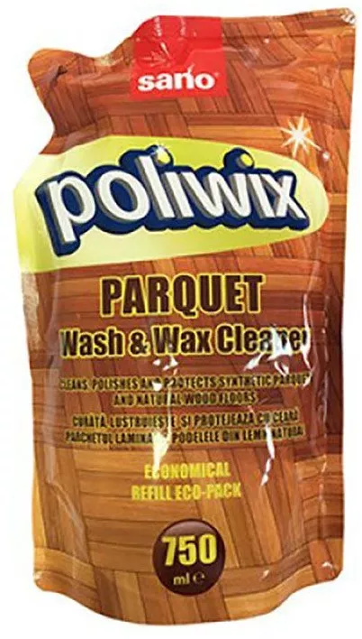 Detergent Pentru Parchet Sano Poliwix Refill 750 ML 8byg_945169144 - cel.ro