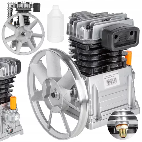 Cap compresor aer cu 2 cilindri pistoane pentru 2.2kW 500L min Cod 2790 ...