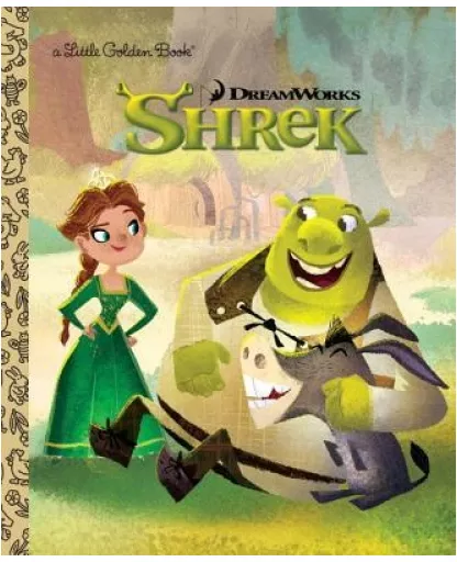 DreamWorks Shrek - Golden Books Author 21426130 - cel.ro
