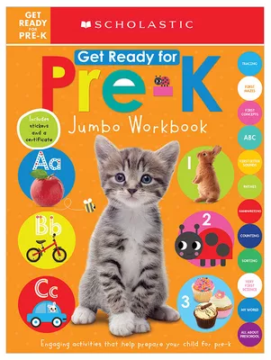 Giant Workbook Get Ready for Pre-K Scholastic Early Learners ...