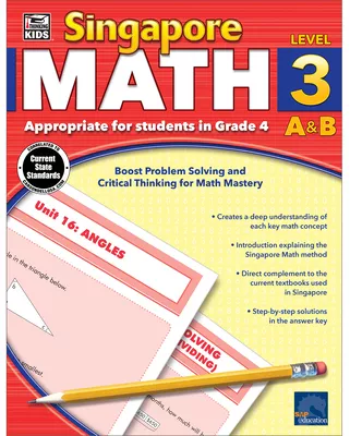 Singapore Math Grade 4 - Carson-Dellosa Publishing Compiled 11111195 ...