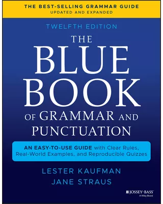 The Blue Book of Grammar and Punctuation An Easy-To-Use Guide with ...