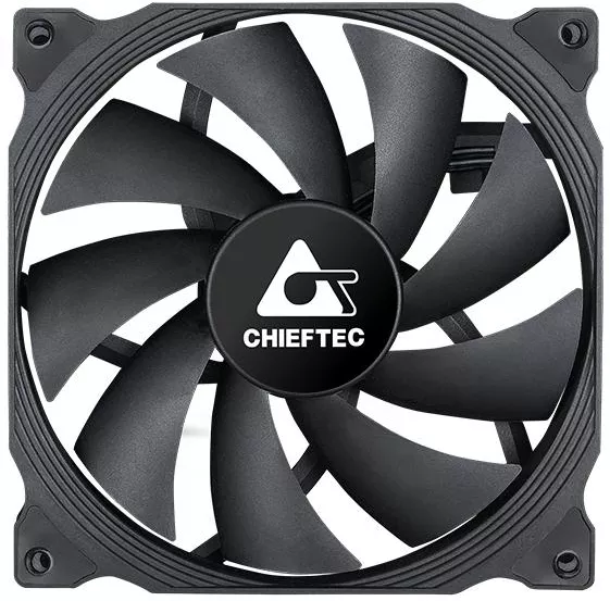 Ventilator Chieftec 140mm PWM 1200rpm Hydraulic Bearing 4-pin PWM ZF ...