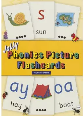Jolly Phonics Picture Flashcards in Print Letters - Sue Lloyd Author 18789144 - cel.ro