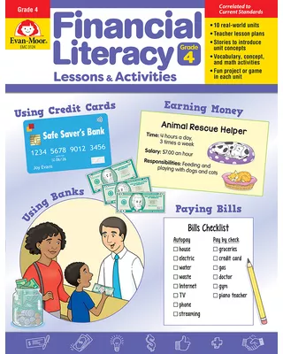 Financial Literacy Lessons and Activities Grade 4 Teacher Resource ...