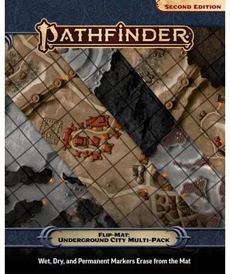 Pathfinder Flip-Mat Underground City Multi-Pack - Jason Engle Author 50063100 - cel.ro