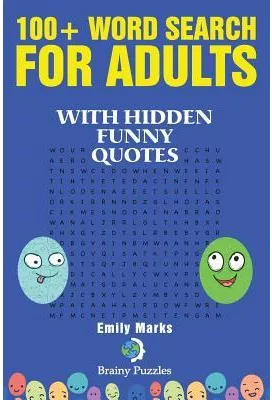 100 Word Search for Adults With Hidden Funny Quotes - Emily Marks ...