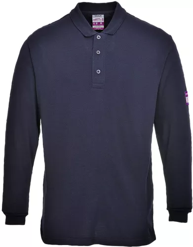 Bluza de lucru ignifuga si antistatica guler polo - Portwest FR10 ...