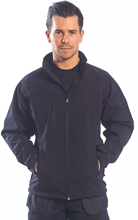 Geaca softshell rezistenta la vant si apa - Portwest TK40 - negru 4XL ...