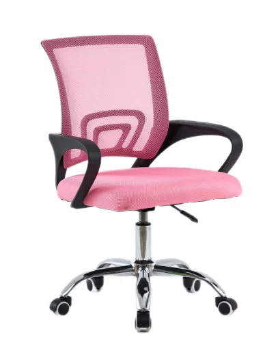 Scaun de birou roz negru DEX 4 NEW tk-0000354371 - cel.ro