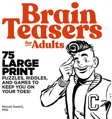 Brain Teasers for Adults 75 Large Print Puzzles Riddles and Games to ...
