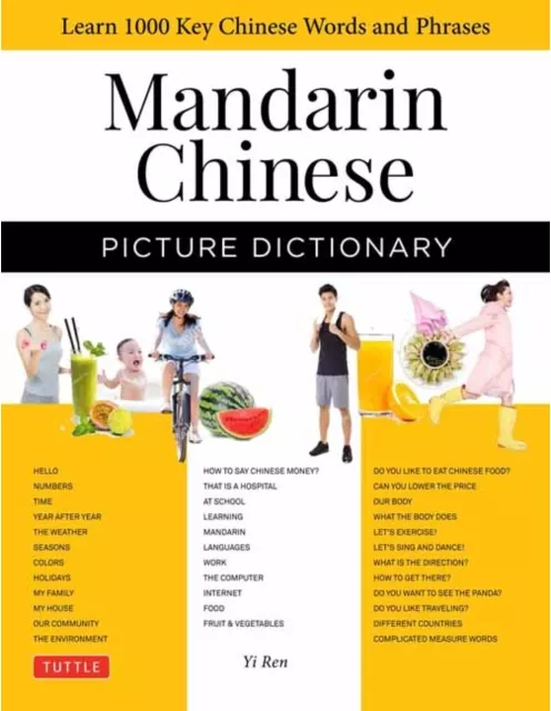 Mandarin Chinese Picture Dictionary Learn 1000 Key Chinese Words and ...