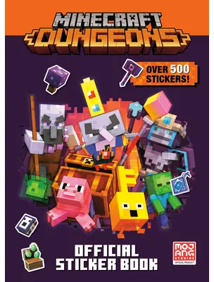 Minecraft Official Dungeons Sticker Book Minecraft - Random House ...