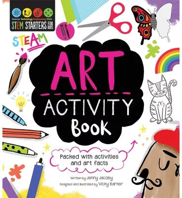 Stem Starters for Kids Art Activity Book Packed with Activities and Art ...