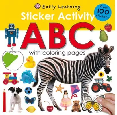 Sticker Activity ABC With Over 100 Stickers 141063 - cel.ro