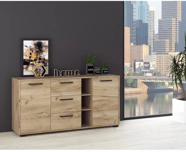 Comoda MP2 stejar k002 chf6_758521920 - cel.ro