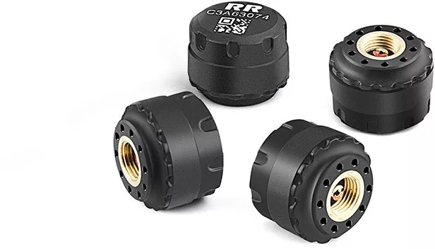 Set 4 Senzori externi 70mai TPMS monitorizare presiune pneuri midrive ...