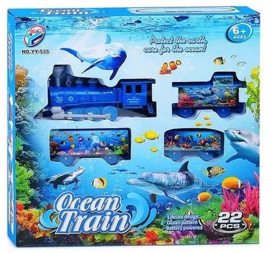 Circuit cu Trenulet Electric Ocean Train YY-535 - cel.ro