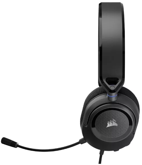 Casti Gaming Corsair HS35 v2 Black/Blue CA-9011383-EU - cel.ro