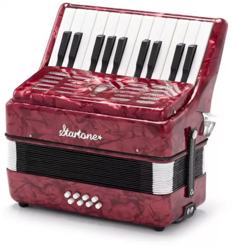 Acordeon copii Startone Kids Accordion Red MKII 513148 - cel.ro